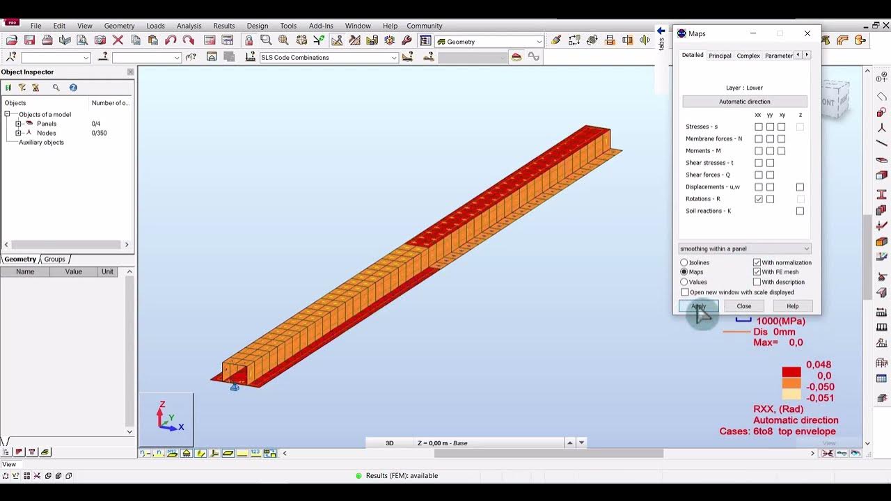 AUTODESK ROBOT TUTORIAL|| Design of WQ beam (HSQ) according to EC 3 - YouTube