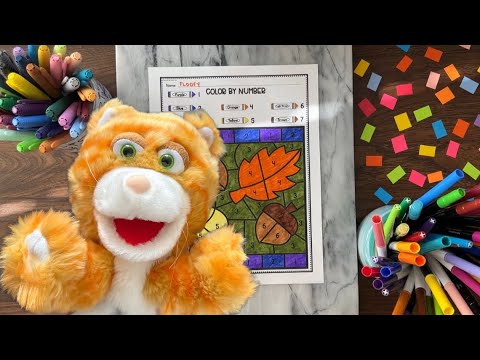 Color Magic with Floofy the Silly Cat | Eno Bumbeeno - YouTube