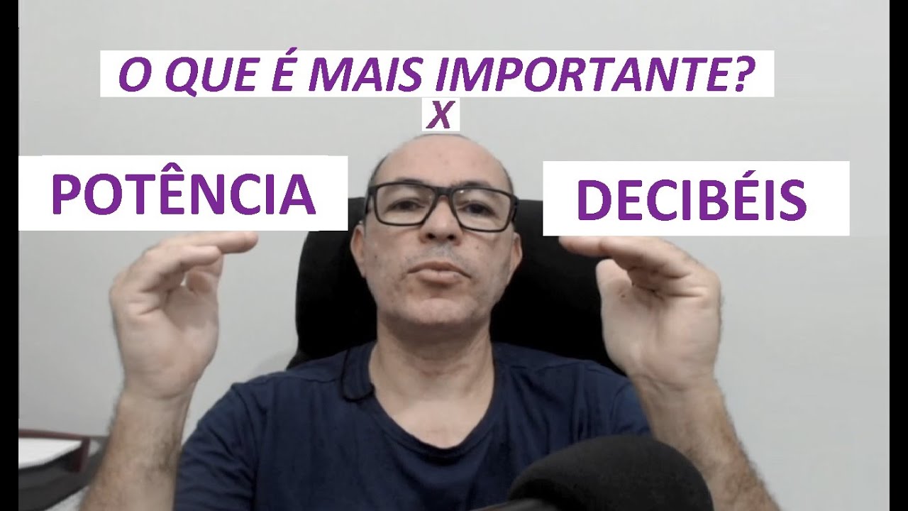 Potência ou decibéis? O que é mais importante? Como dimensionar ...