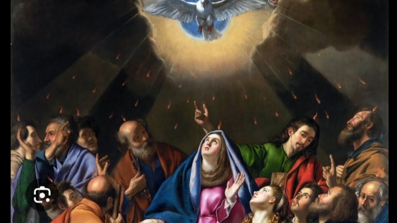'🌞📖The Coming Of The Holy Spirit At Pentecost Is A Bible Story.!📖🌞 (New ...