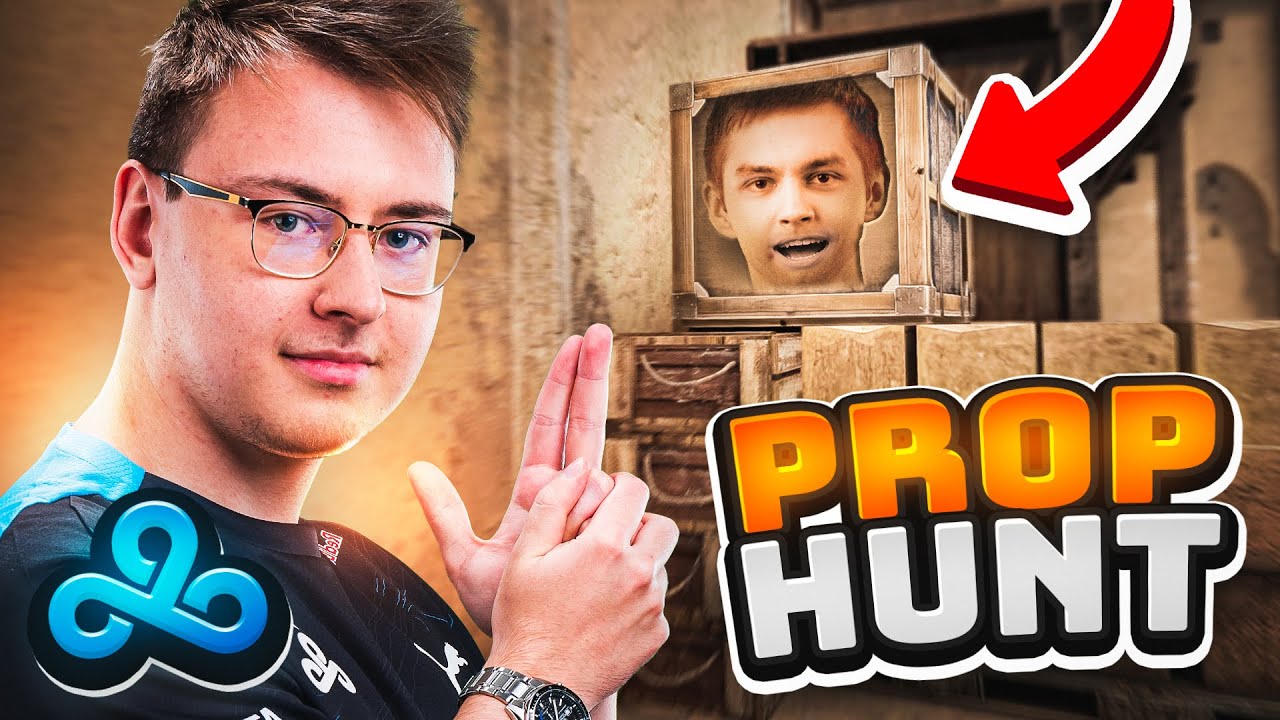 Pros vs. Prop Hunt - IN CS:GO! - YouTube