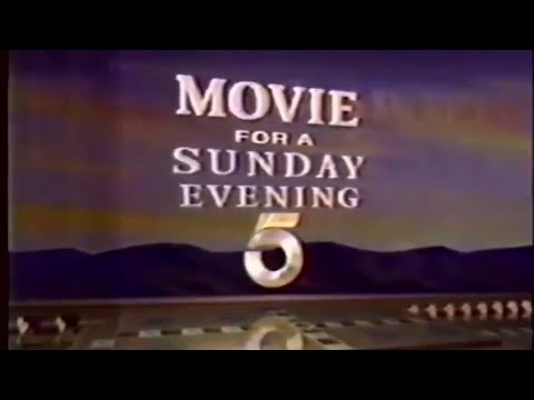 KTLA Movie For A Sunday Evening intro 1989 - YouTube