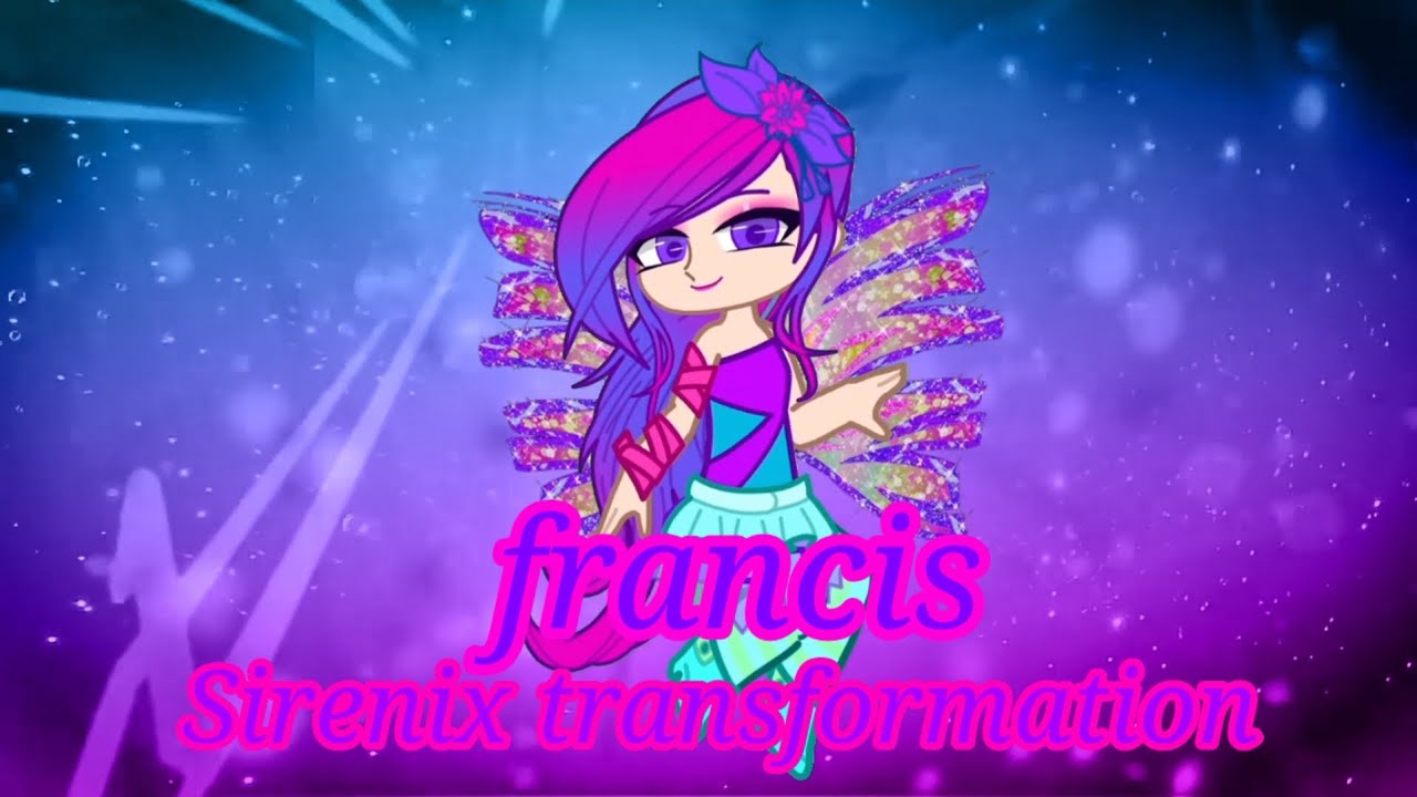 Francis sirenix transformation gl2 | winx club | gachalife2 - YouTube