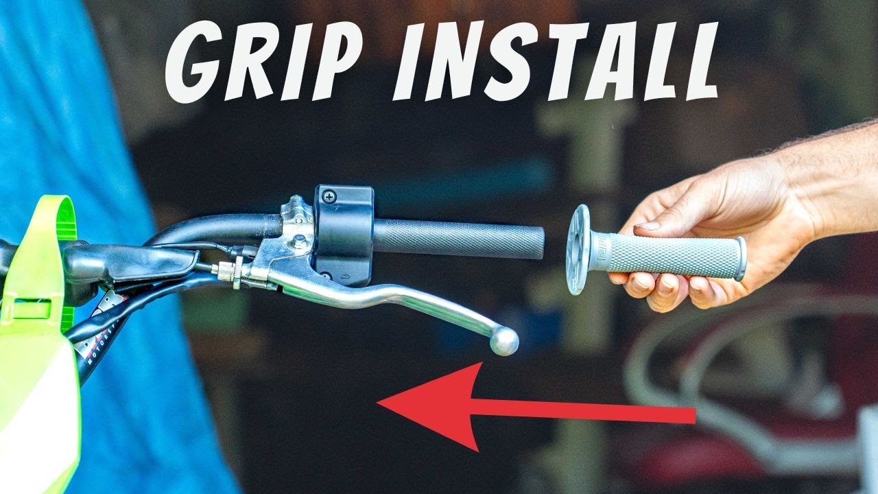 How to Install Grips (WITHOUT Wire or Glue) - YouTube