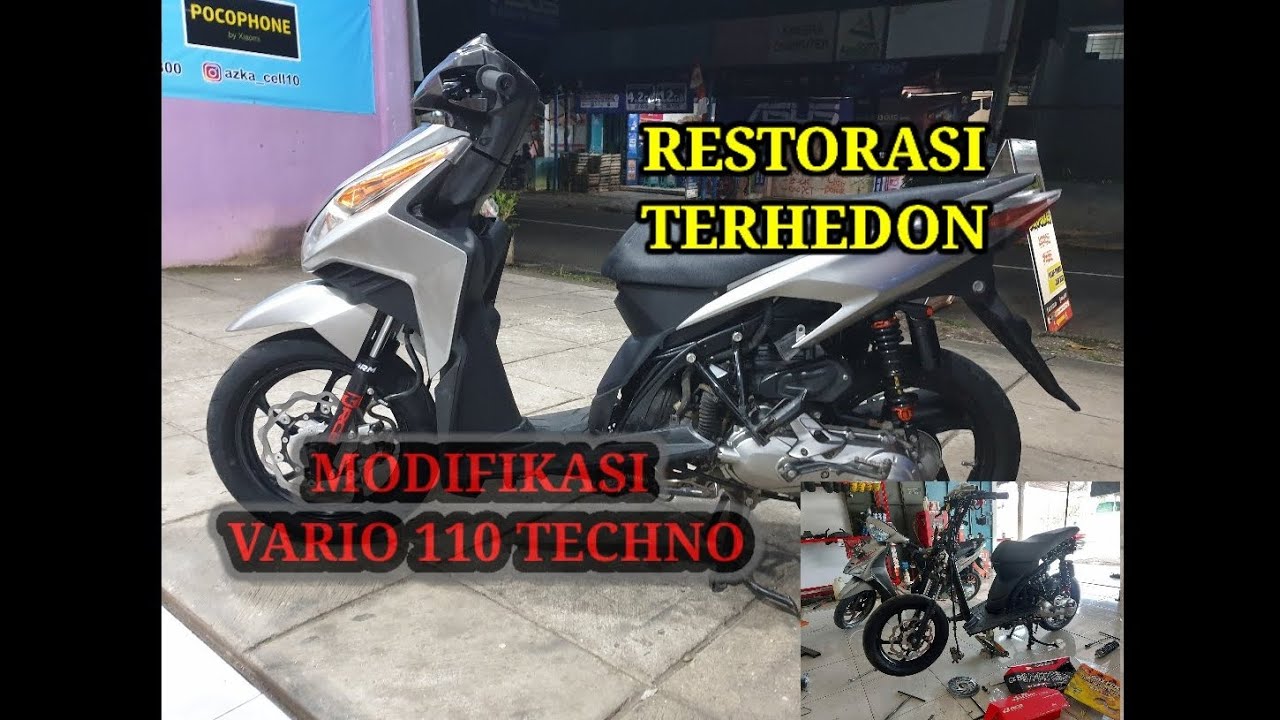 PEMASANGAN BODY VARIO TECHNO - YouTube