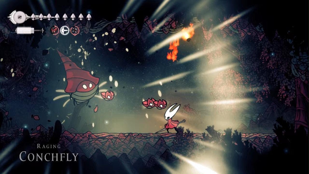 Hollow Knight: Silksong - Raging Conchfly - YouTube