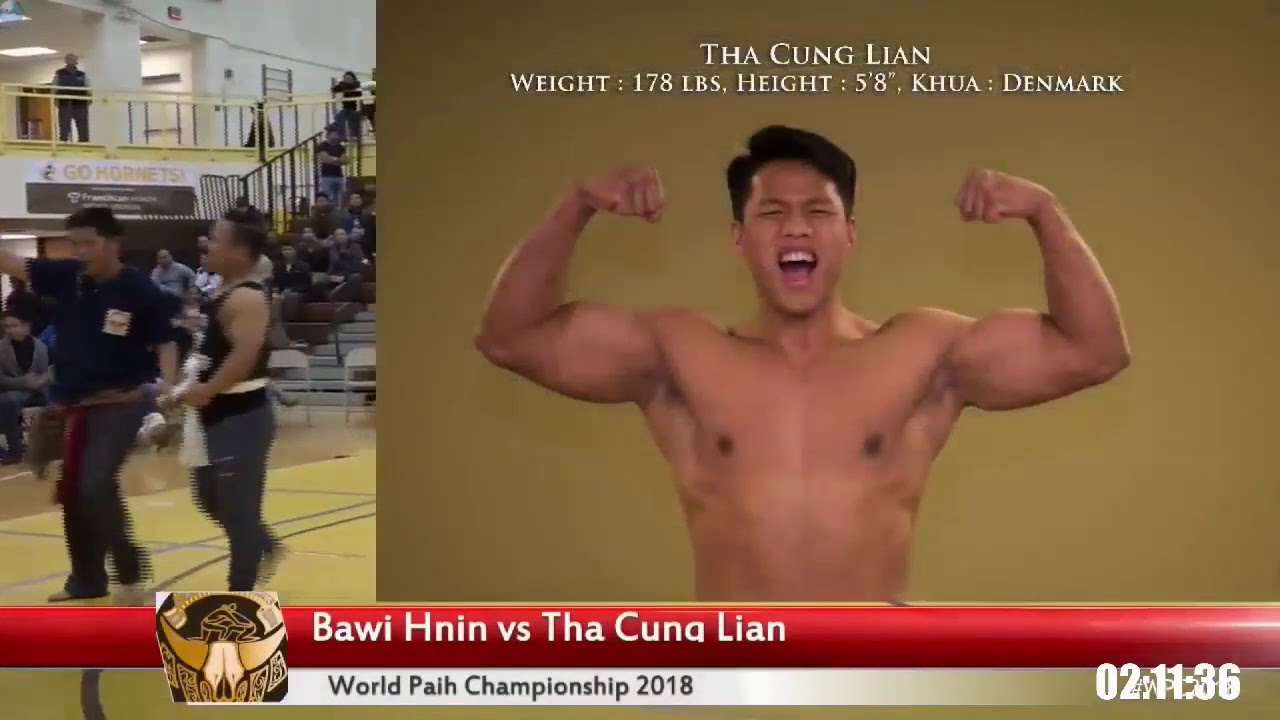 Tha Cung Lian | 2018 Heavyweight Champion - YouTube