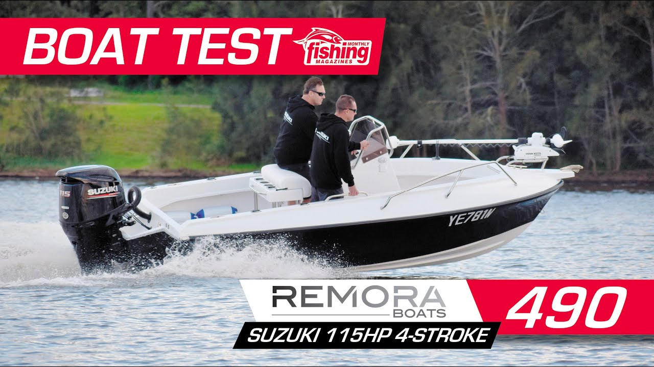 Tested | Remora 490 with Suzuki 115HP 4 stroke - YouTube
