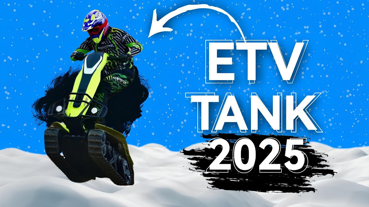 ETV TANK Electric Snow ATV All Rough Terrain - YouTube