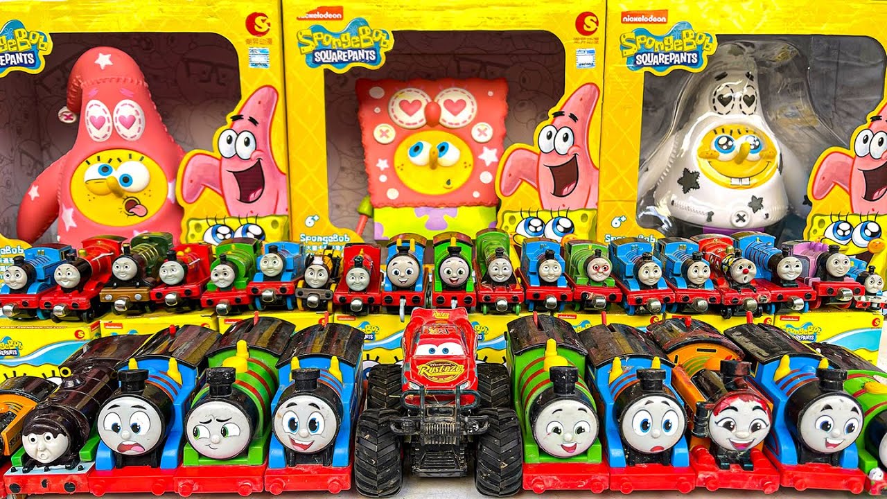Spongebob, Thomas and Friends Toys Unboxing ASMR - Paw Patrol Rescue ...