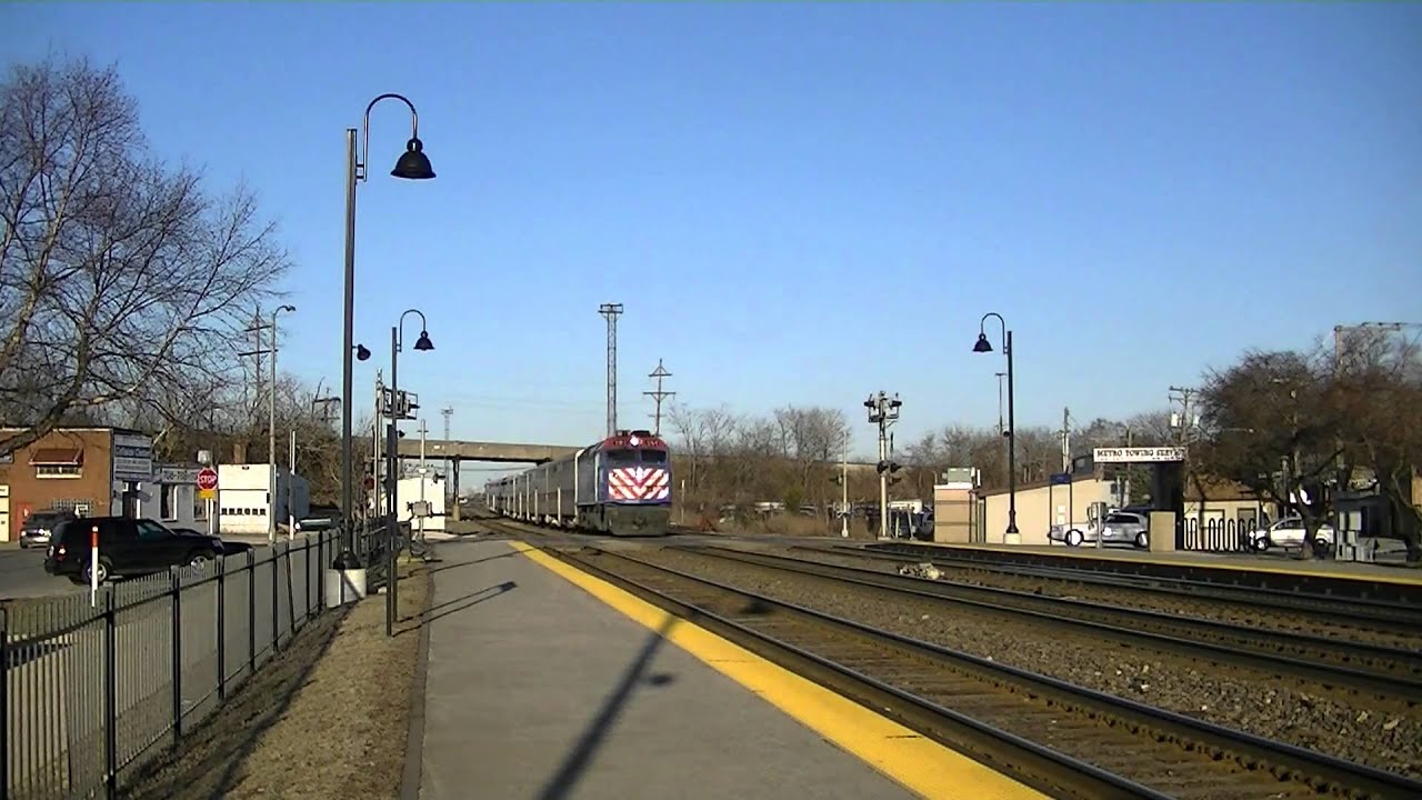 Metra 191 West - Berwyn, IL - YouTube