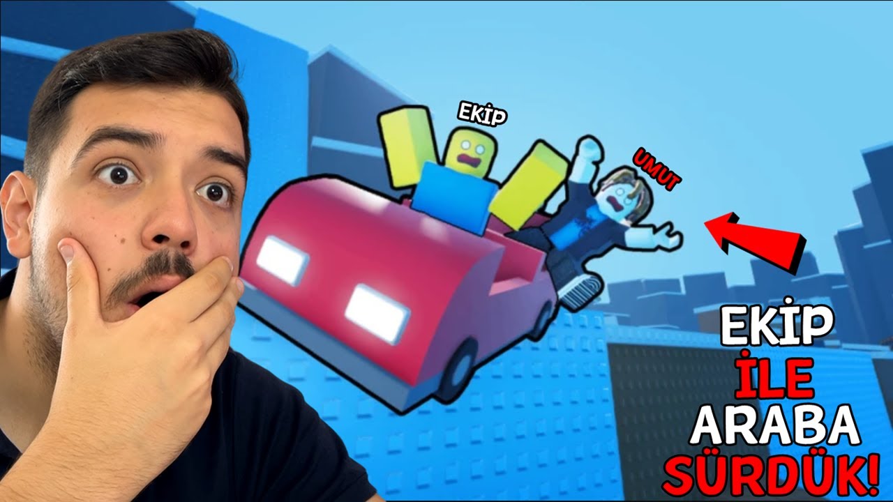 EKİP İLE ARABA SÜRDÜK! | Roblox Drive it [2 Player Obby] - YouTube