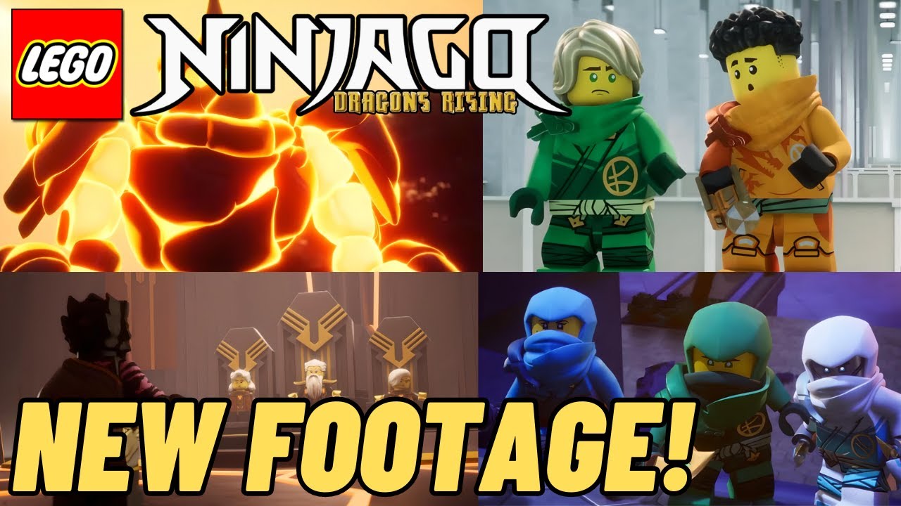 Ninjago Dragons Rising Part 2 Leaked Clips Episode 16 20 Ninjago