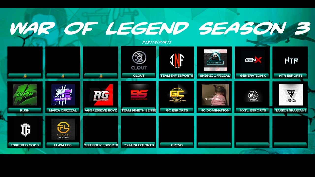 BGMI WAR OF LEGEND SEASON 3 - YouTube