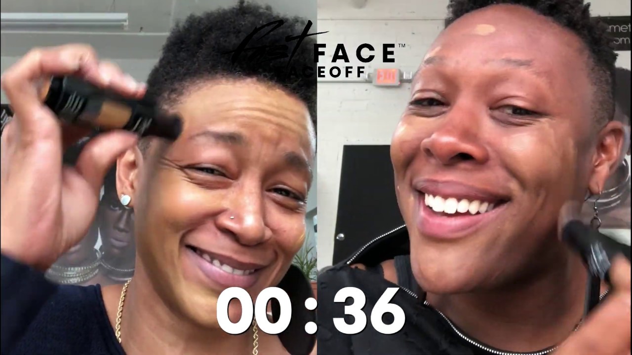 Fast Face Challenge by The Lip Bar: Face Off - YouTube