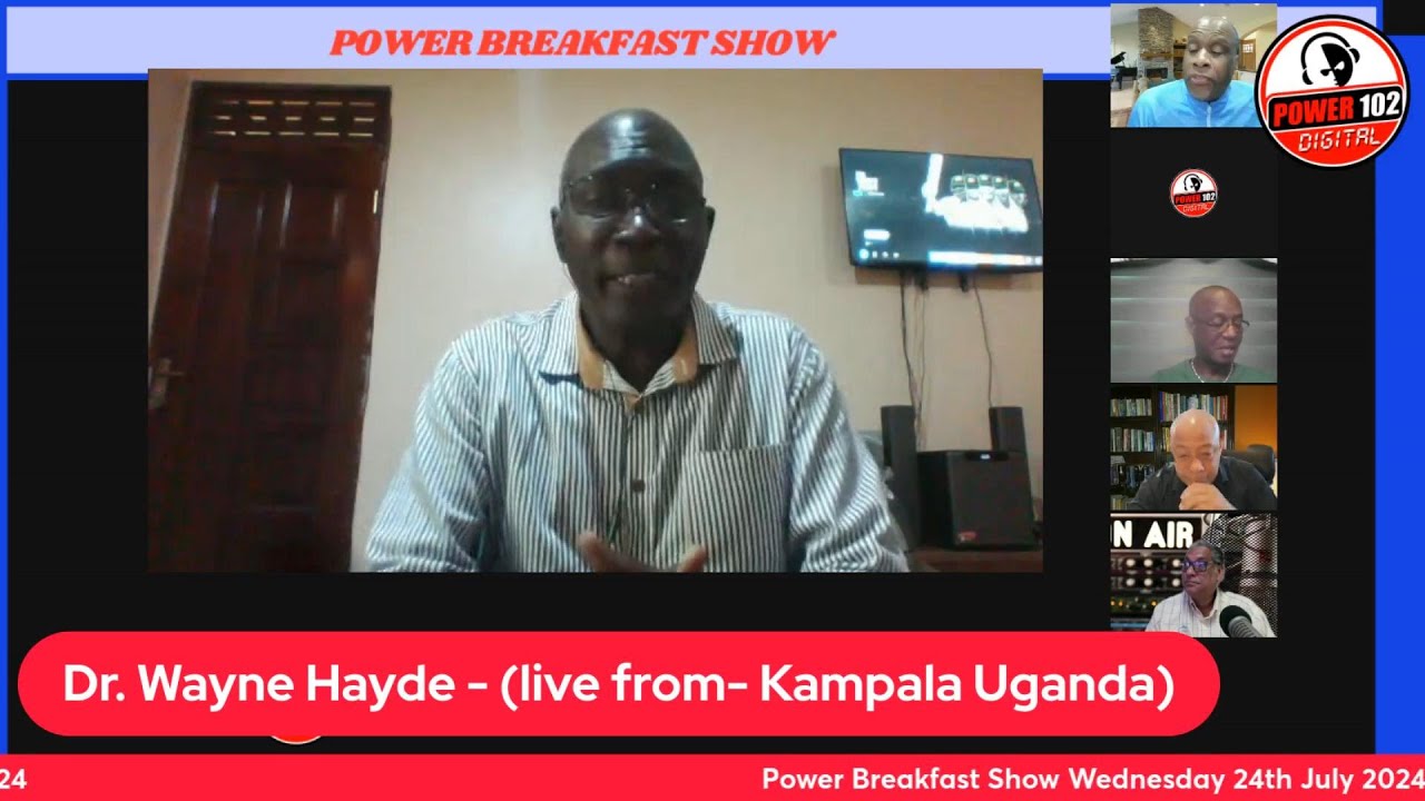 Dr. Wayne Hayde talks the present crime situation in Trinidad & Tobago ...