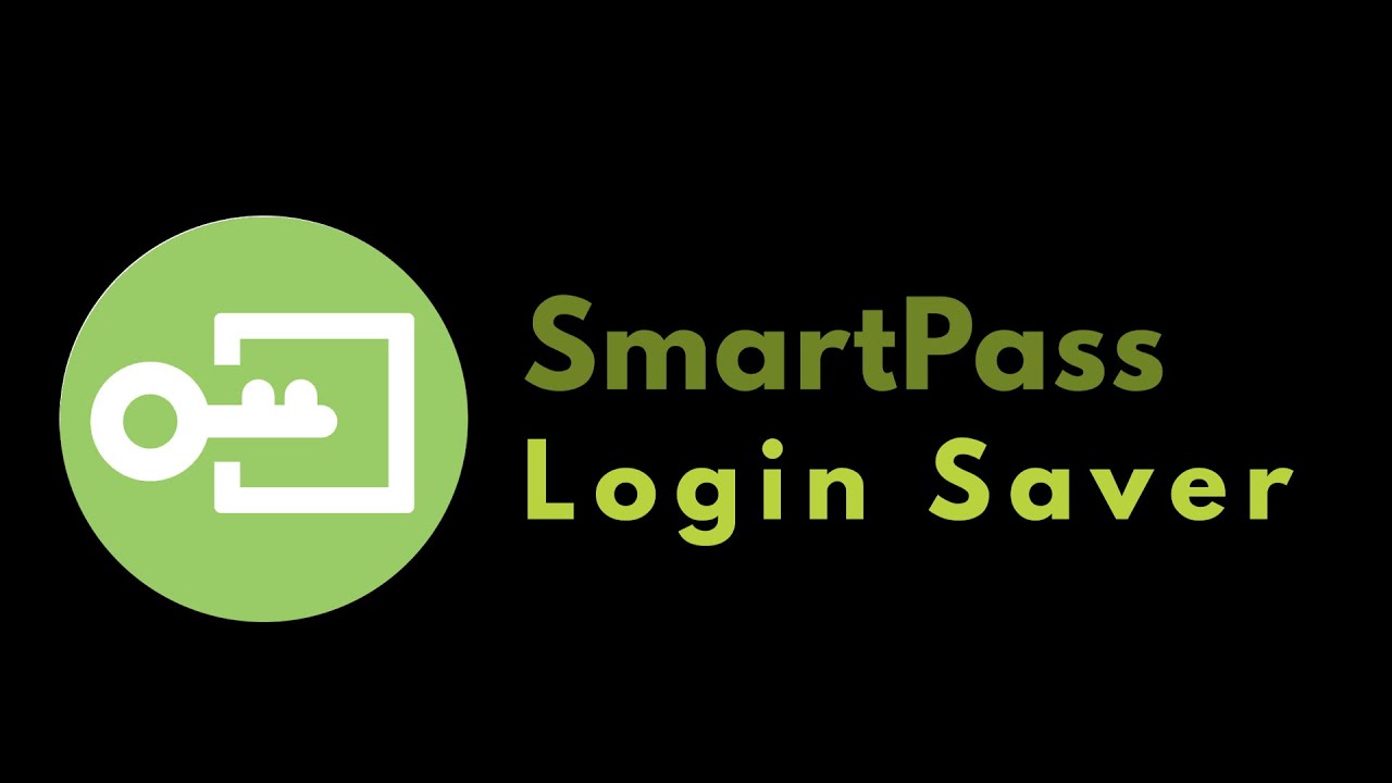 SmartPass Login Saver - YouTube