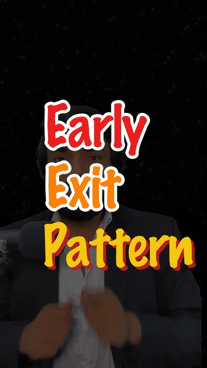 Clean Code In Javascript Part 1 Early Exit Pattern Coding Javascriptdev Youtube 