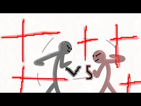 Grey VS Light red (3.6k Special) Impact frames+yutapon cubes Flipaclip ...