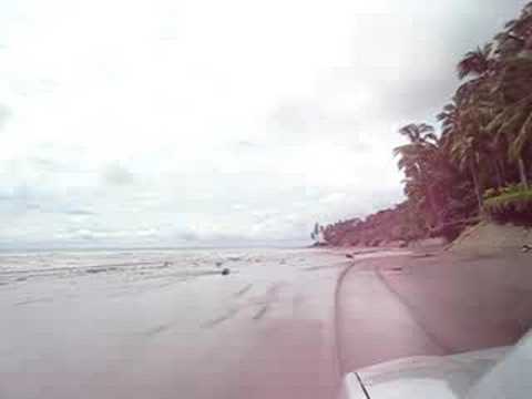 Beach Road to Punta Burica, Panama - YouTube