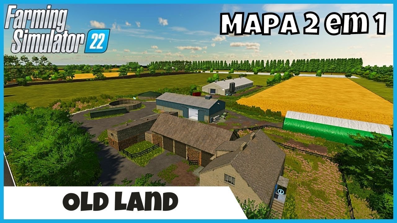 FS22 Mapas | Conhecendo OLD LANDS mapa 2 em 1 para Consoles | Farming ...