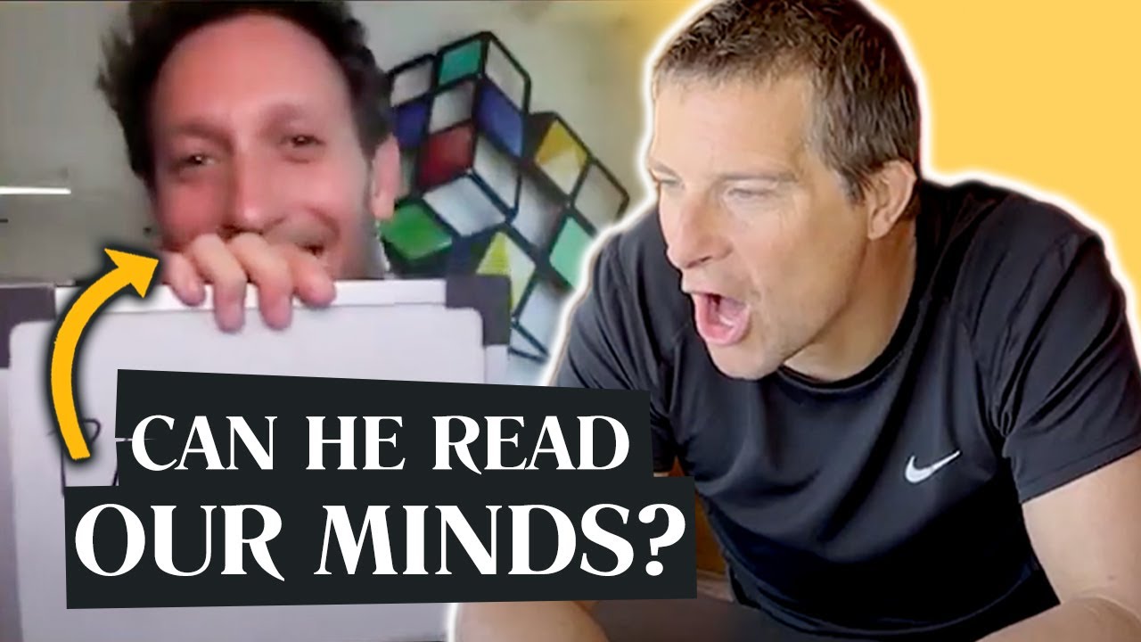 Skeptical Bear Grylls Gets Mind BLOWN by Master Mentalist Lior Suchard ...