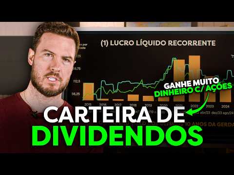 COMO MONTAR UMA CARTEIRA DE DIVIDENDOS PARA VIVER DE RENDA