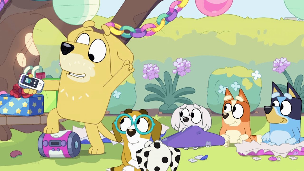 Bluey - Pass the Parcel End Credit - YouTube