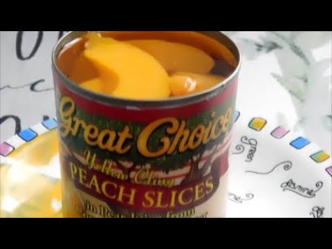 Peach Slices, Canned Peaches, Great Choice Peaches, Peach Slices in Pea ...