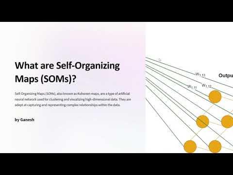 PowerPoint Slide Show - self organizing maps (soms) - YouTube
