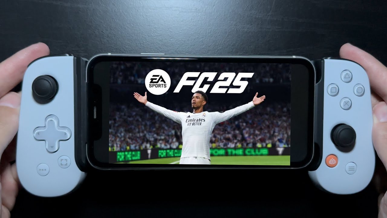 FC25 (PS Remote Play) Backbone One Gameplay - YouTube