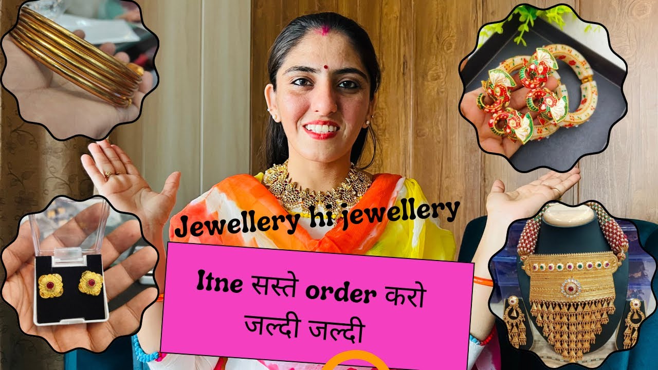 इतनी सुँदर Real Gold Polish Jewellery💖 || Bagdi Gehna(टूम टाकी)by ...