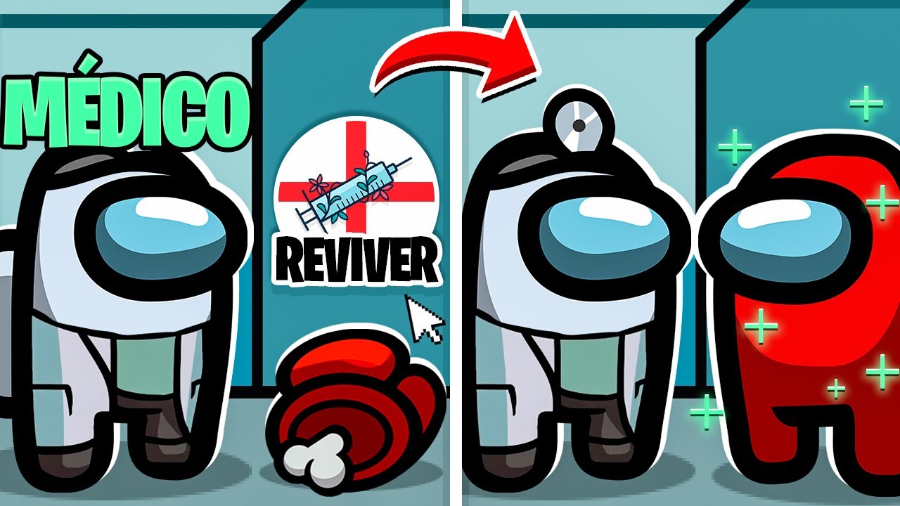 Among us com um NOVO MODO : MÉDICO! - YouTube