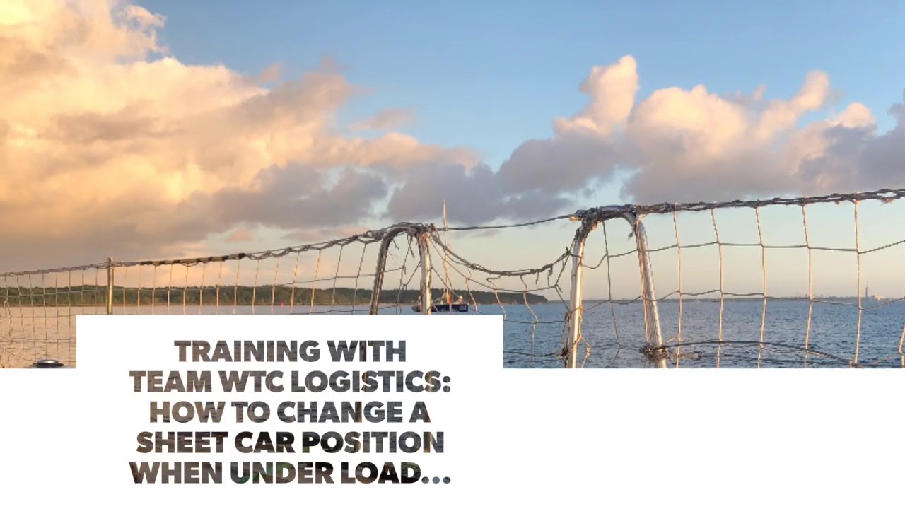 WTC Logistics - Changing sheet car position... - YouTube
