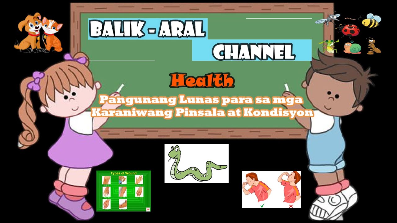 PANGUNANG LUNAS PARA SA MGA KARANIWANG PINSALA AT KONDISYON || HEALTH ...