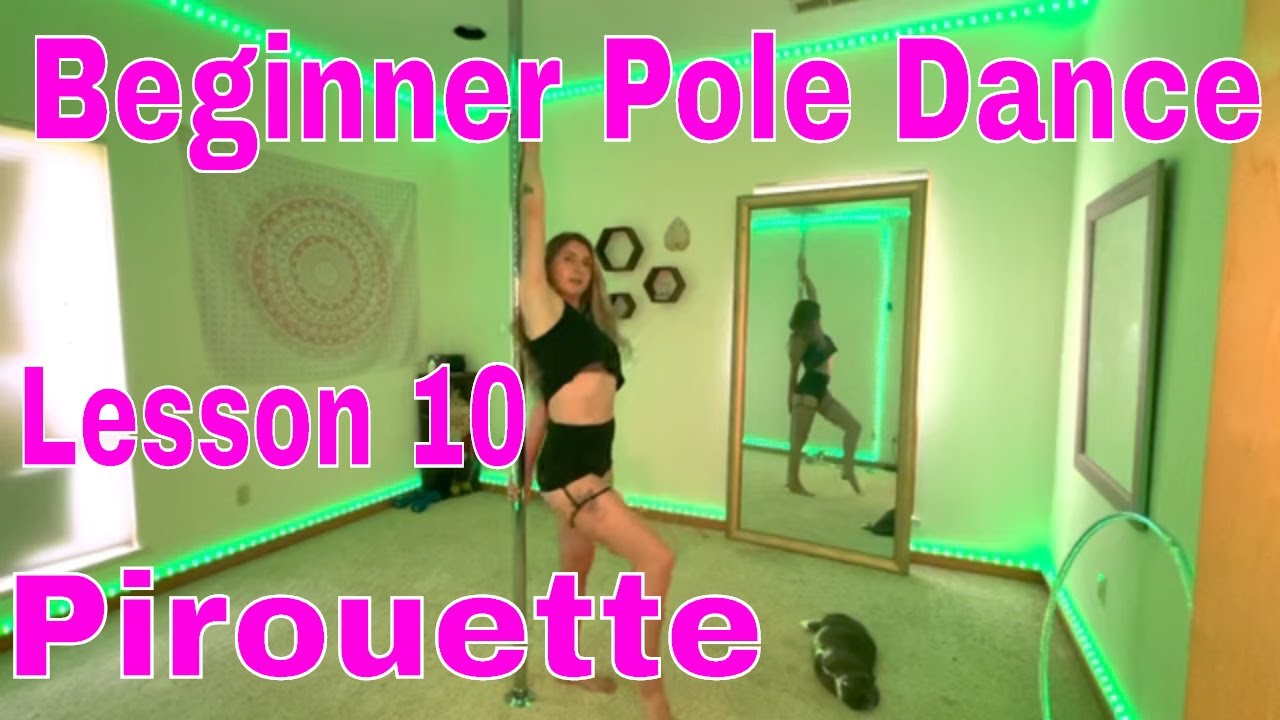 Pirouette, Beginner Pole Dance Tutorial - YouTube