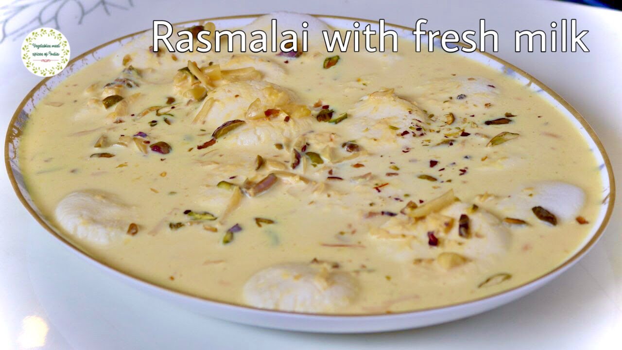 Rasmalai Halwai Style with Secrets |Indian low fat sweet dish | Bengali ...