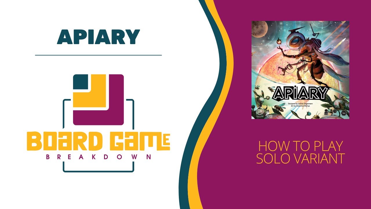 Board Game Breakdown: Apiary - How to Play Solo Variant - YouTube