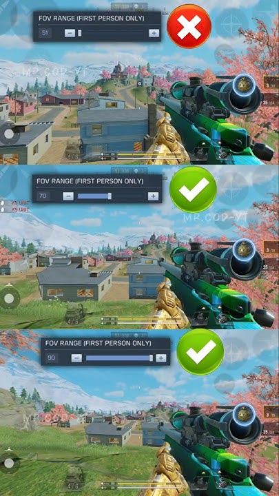 Best FOV Settings💪Pro Settings in CODM BR💯🔥Codmobile🤕CODM Pro Setting #shorts #codmbr #codm #ff ...