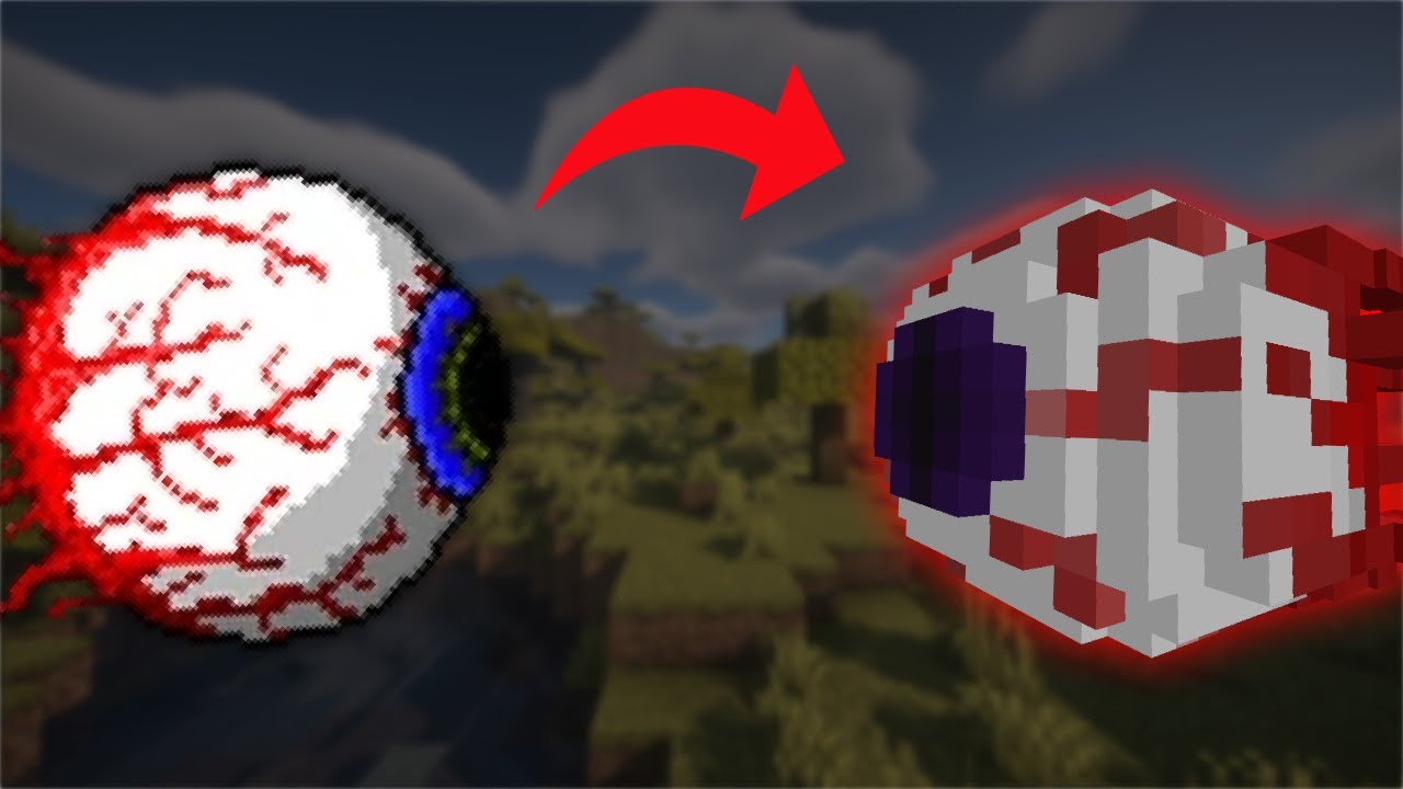 HE PROGRAMADO AL OJO DE CTHULHU EN MINECRAFT - YouTube