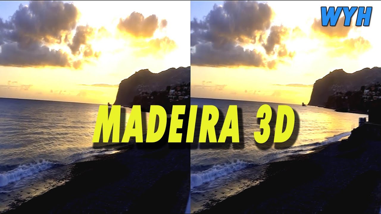Madeira 3D side by side converted movie "250 views of Madeira" wth78 ...