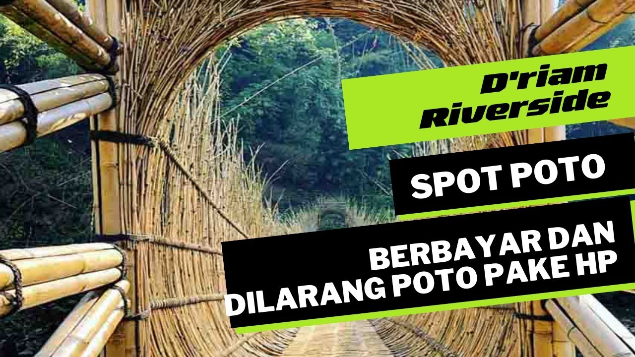 EXPLORE DRIAM RIVERSIDE WISATA ALAM CIWIDEY - YouTube