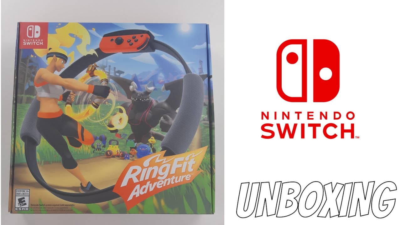 RING FIT ADVENTURE GAME UNBOXING - YouTube
