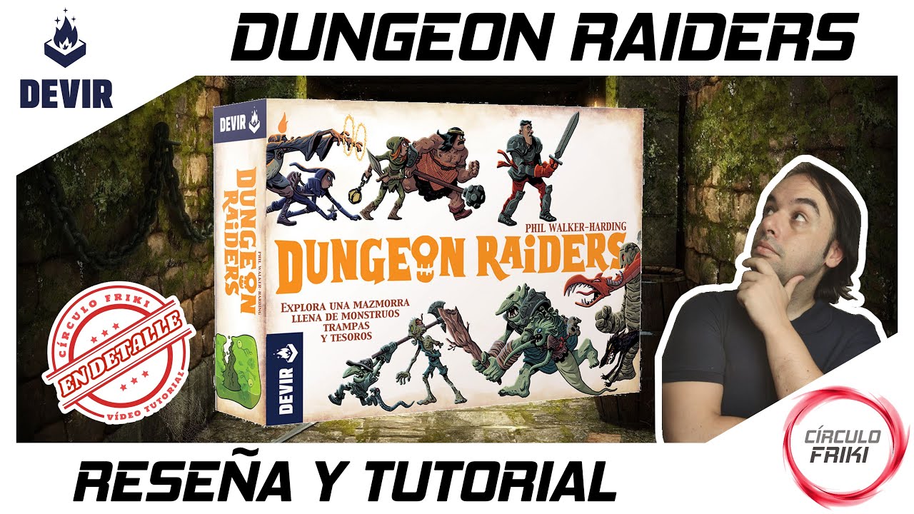 ⭕ DUNGEON RAIDERS ⚔️ Reseña y Cómo se juega / Tutorial en detalle ⚔️ ...