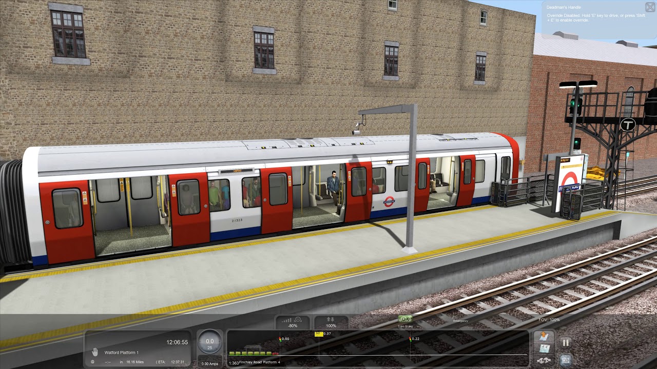 Train Simulator 2020: Metropolitan line. Baker Street-Watford (All ...