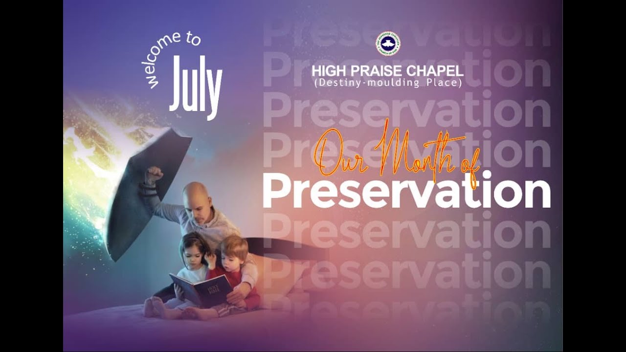 SUNDAY 7TH OF JULY 2024 | 1ST SERVICE(ALPHA SERVICE)| MONTH OF PRESERVATION|THANKSGIVING SERVICE ...