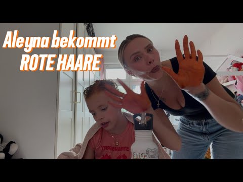 Weekend VLOG l Aleyna bekommt eine neue HAARFARBE 😍 l Annamiltina 