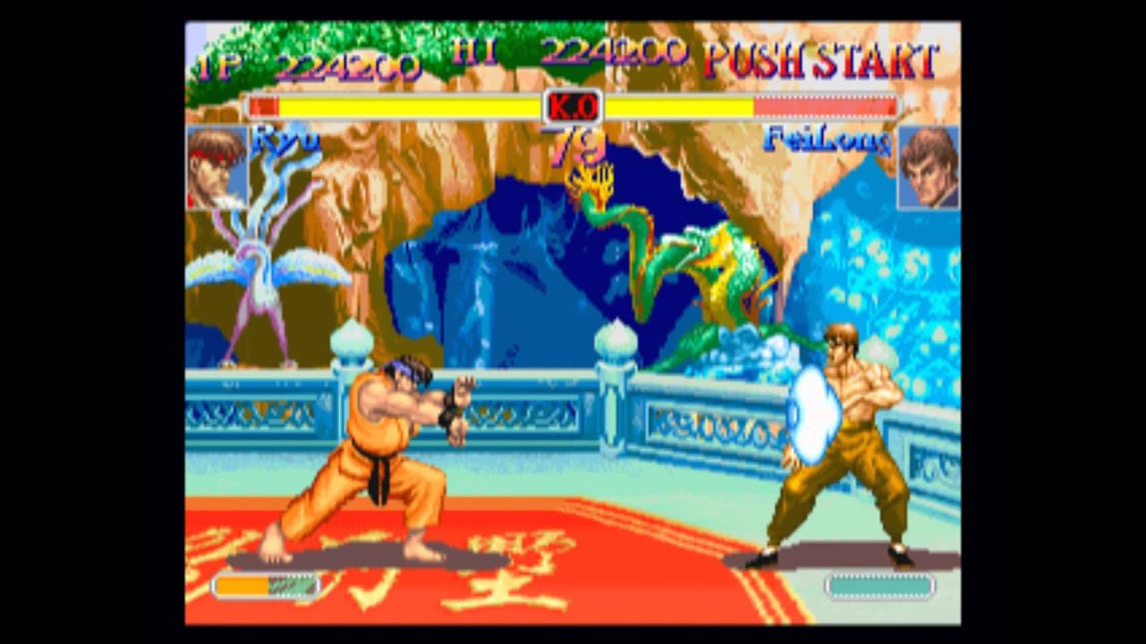 Super Street Fighter II Turbo - Ryu Playthrough - Part 1/2 - YouTube