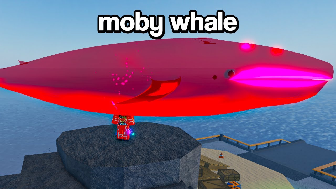 CATCHING MOBY WHALE IN ROBLOX FISCH - YouTube