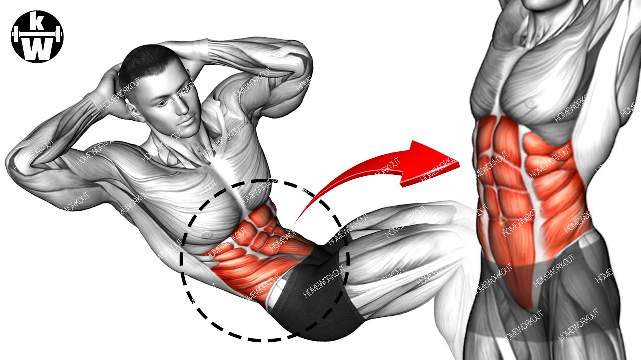 Lying Abs Workout | Get Perfect Abs and a Flat Stomach. - YouTube